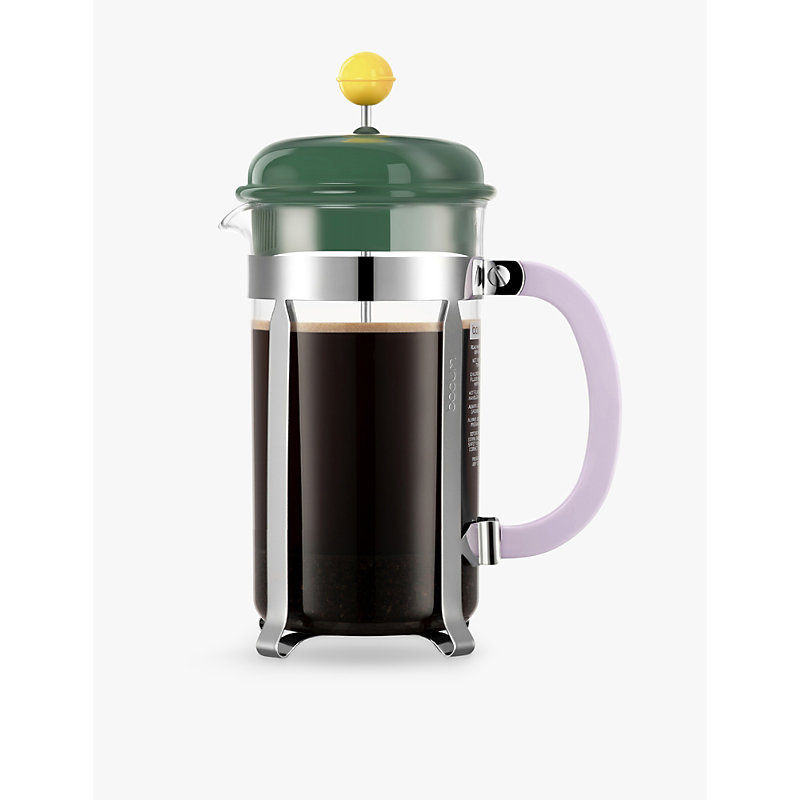 Bodum X Moma Caffettiera French Eight-Cup Stainless-Steel Coffee